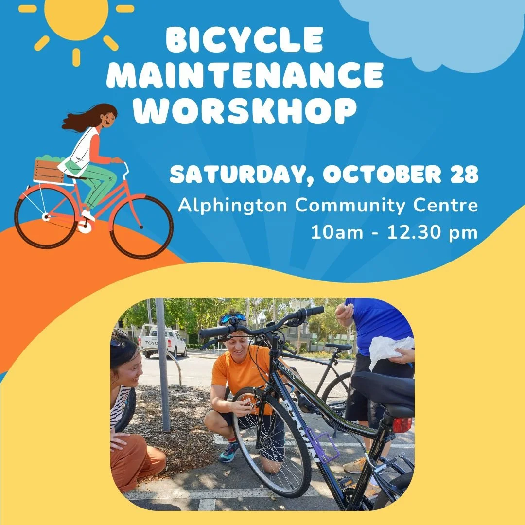 Bike Repair Workshop this Saturday 28th October — Alphington Community ...