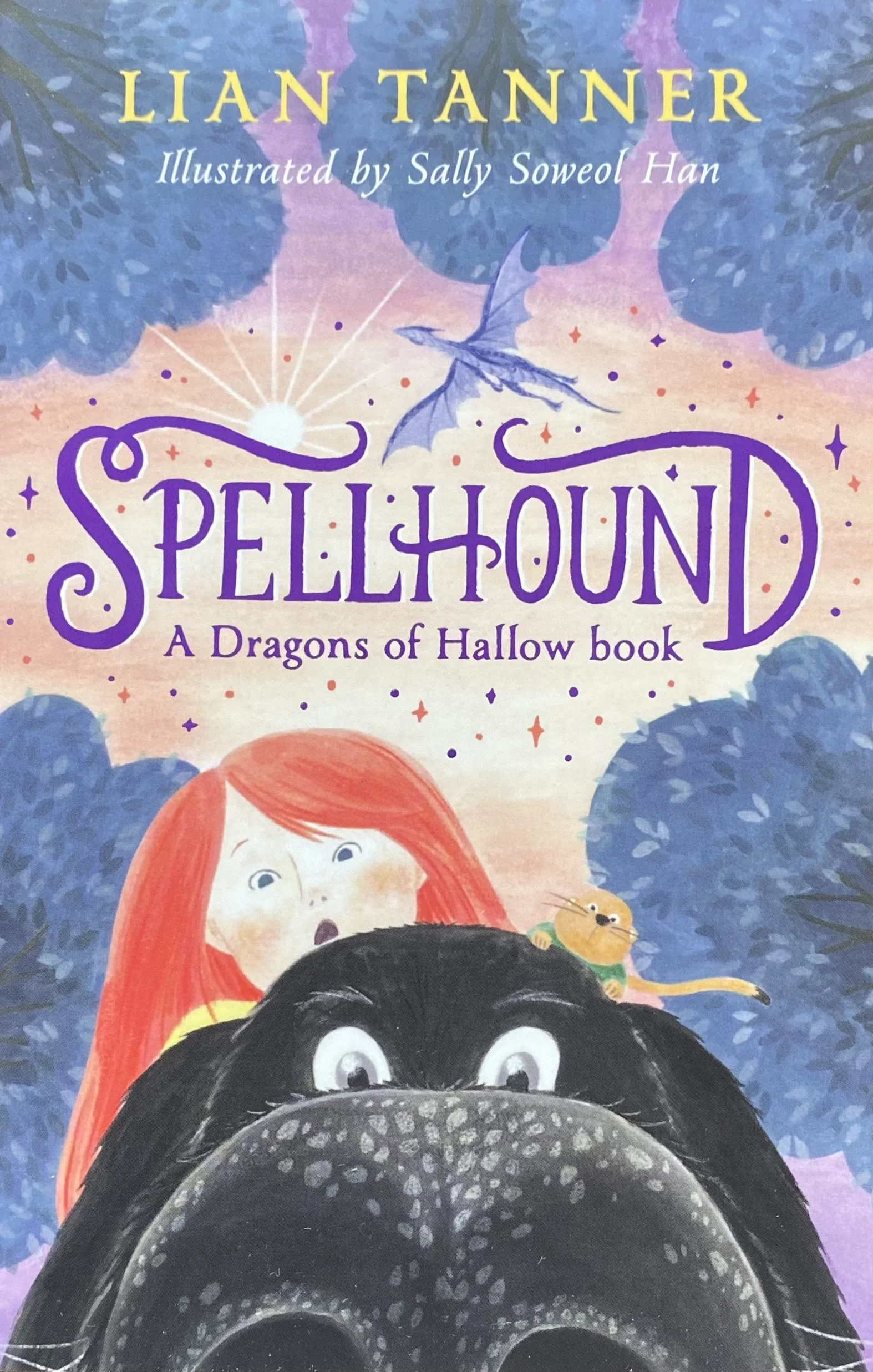 SPELLHOUND - A DRAGONS HOLLOW BOOK BY LIAN TANNER AND ILLUSTRATED BY ...