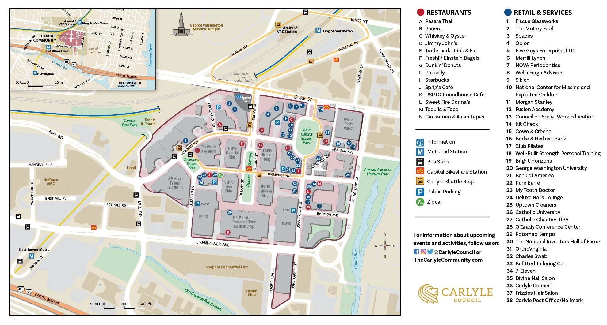 Map of Carlyle — The Carlyle Council