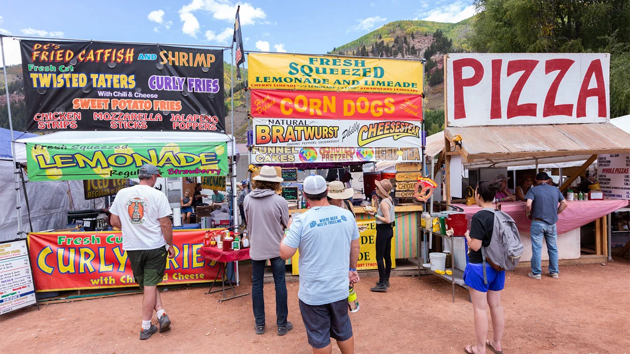 Festival Food Booths