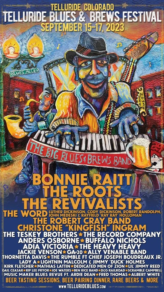 The 2023 Artist Lineup Is Here — Telluride Blues & Brews Festival