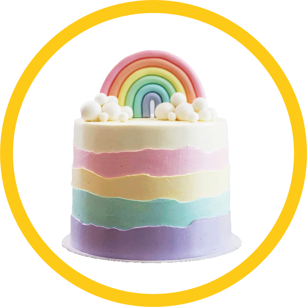 Rainbow Cake | Birthday Party for Kids in Toronto