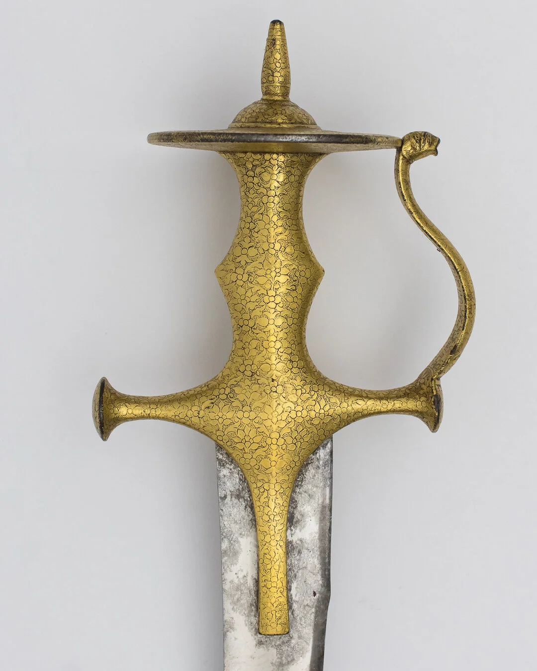 Some Post-conservation close-up photos of the qajar era sabre. Lots of ...
