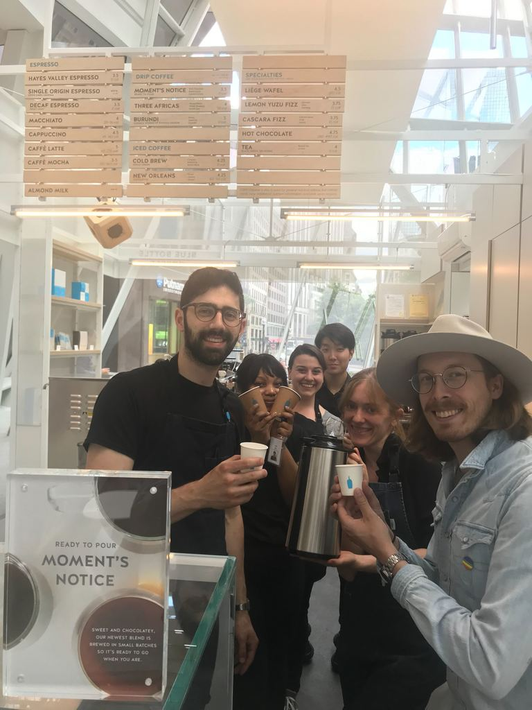 5 Favorites: Moment’s Notice — Blue Bottle Coffee Lab
