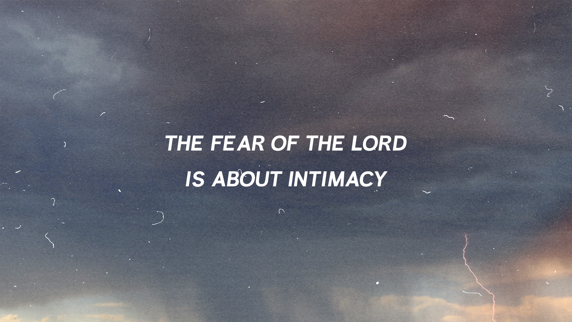 Fear Of The Lord Drawing