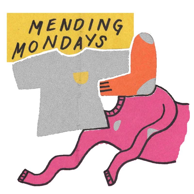 Monthly Mending Mondays at the shop — cleenland