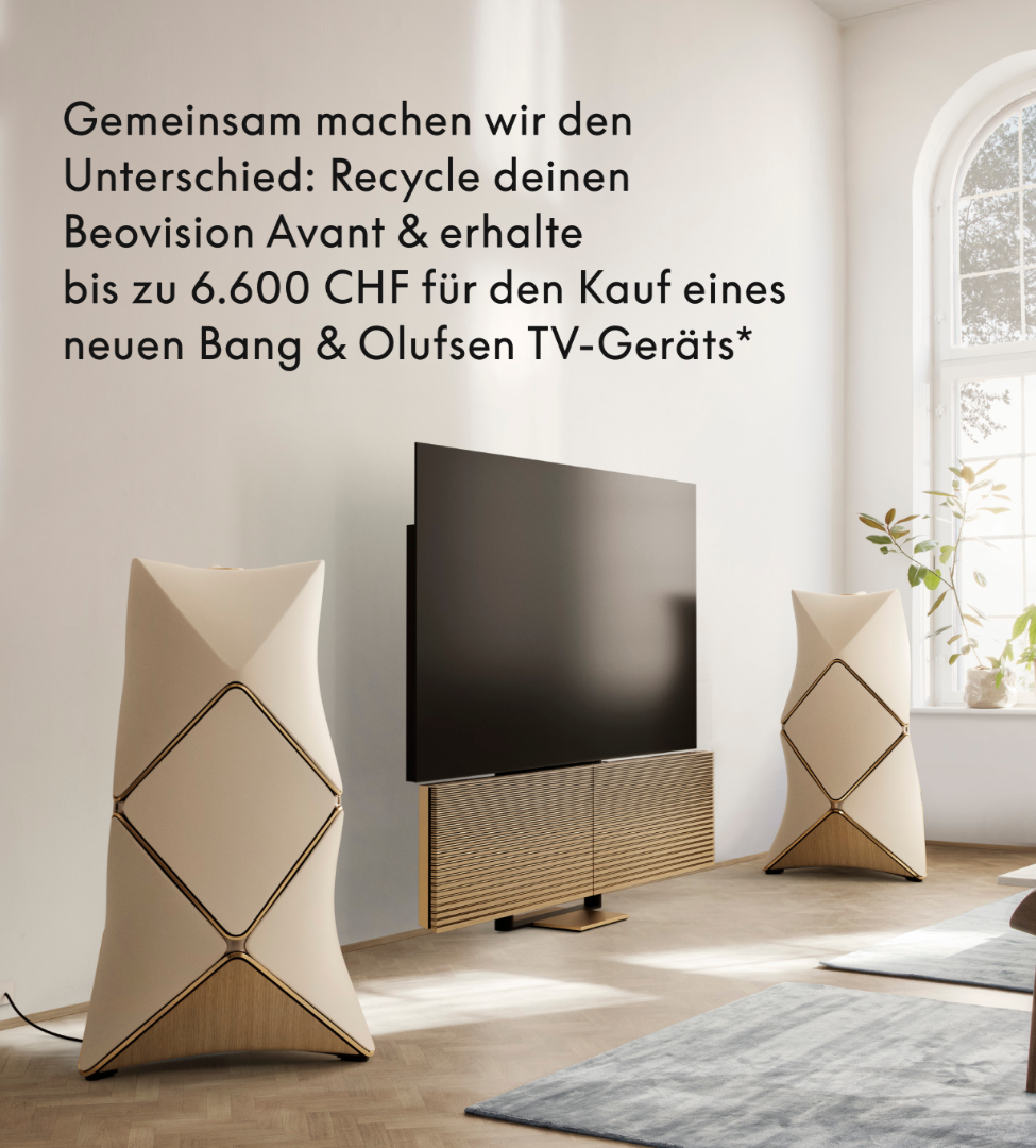 Bang & Olufsen BeoVision Avant Trade-In Kampagne — expert Cäsar Kälin
