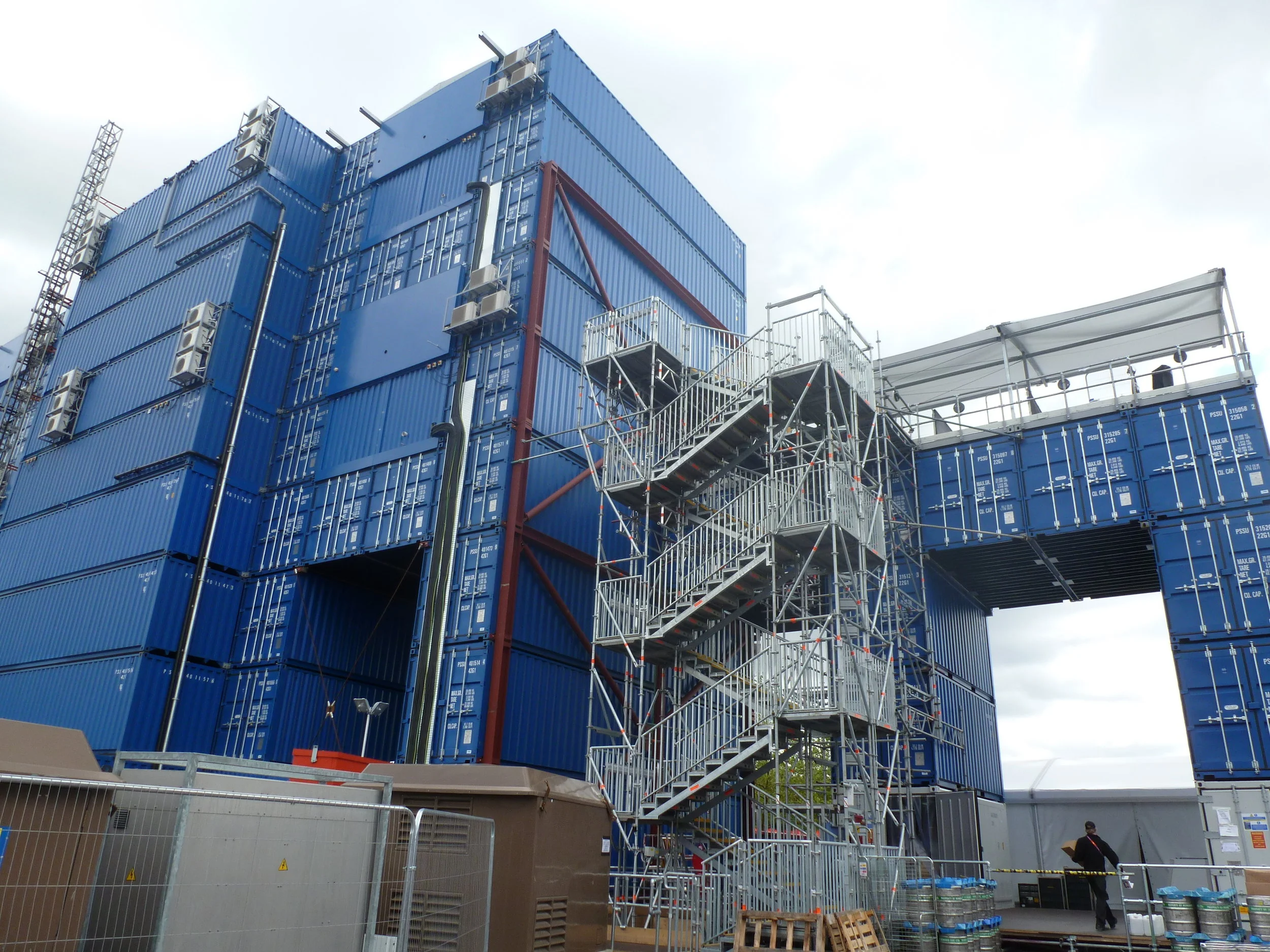 Olympic Broadcasting Studios — CONTAINER CITY™