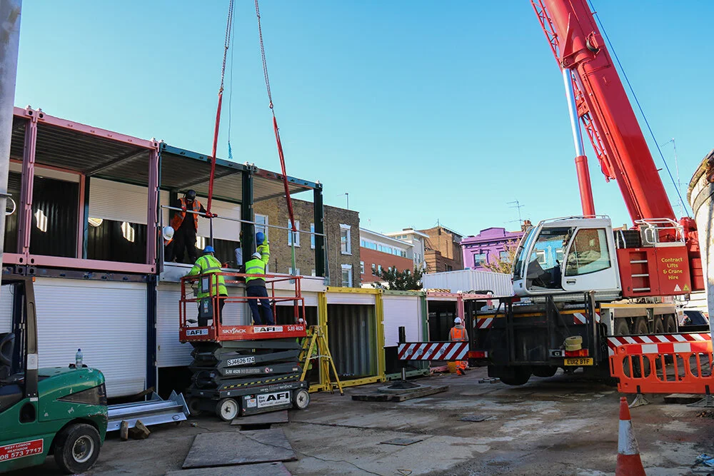 In pictures: Camden Market scheme works in progress — CONTAINER CITY™