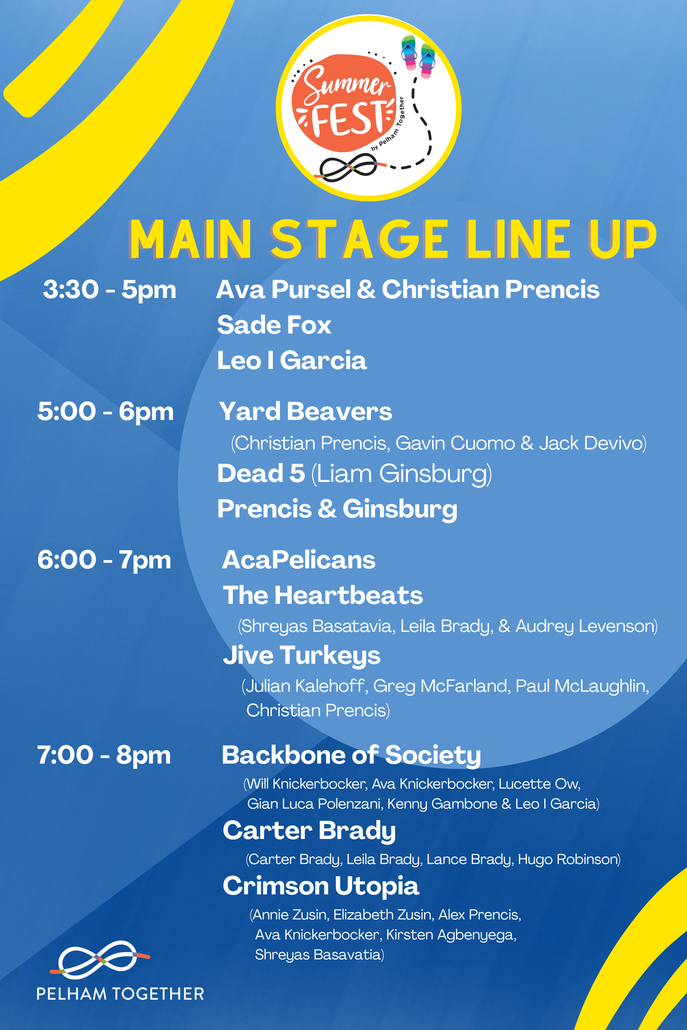 SummerFest '23 Is Coming - June 3rd, 3-8pm - at Chester Park! — Pelham ...