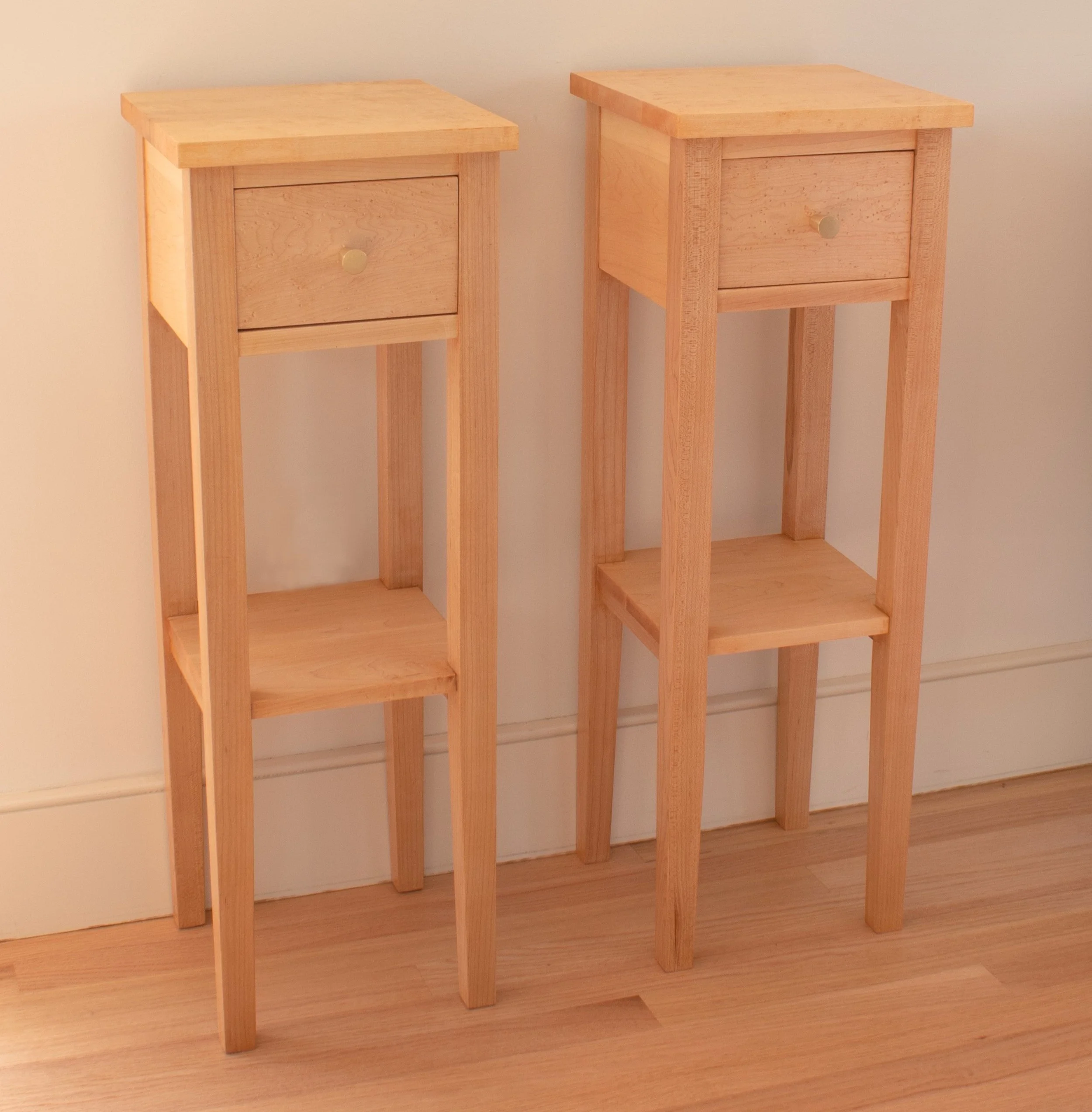 Small End Tables - Night Tables - Cherry - Walnut - Maple