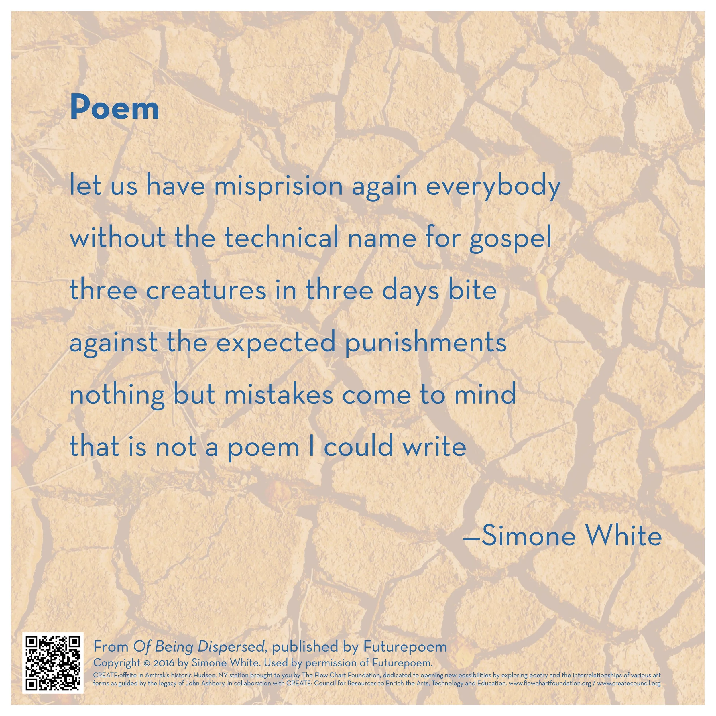 Amtrak Poetry — THE FLOW CHART FOUNDATION