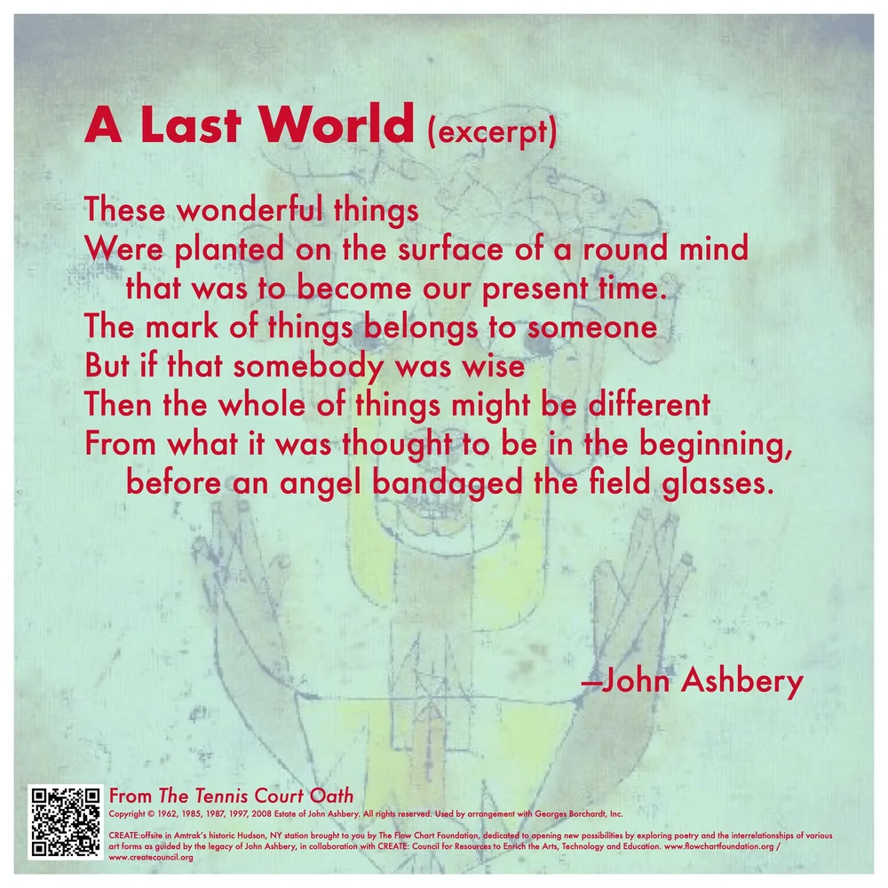 Amtrak Poetry — THE FLOW CHART FOUNDATION