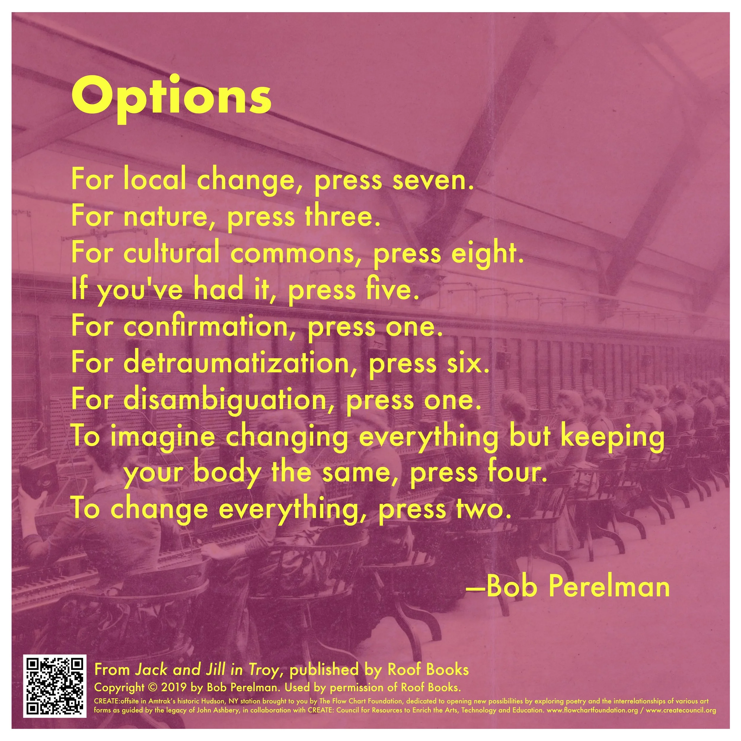 Amtrak Poetry — THE FLOW CHART FOUNDATION