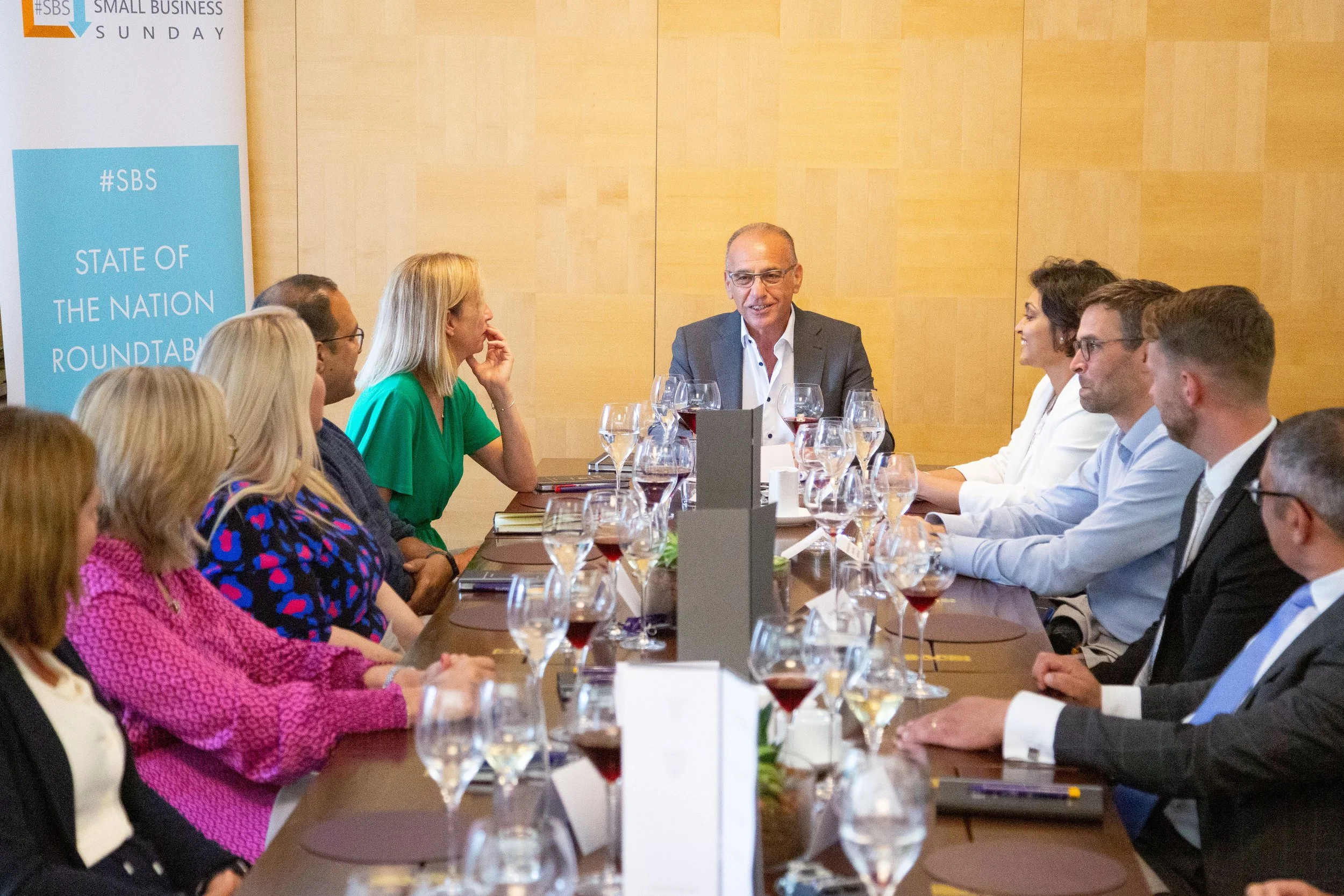 Theo hosts inaugural #SBS State of the Nation Roundtable — Theo Paphitis