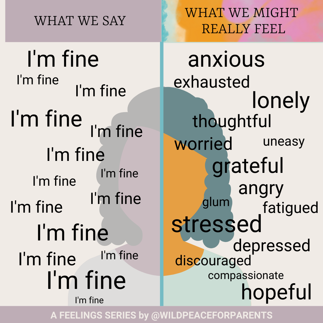 Recognizing our emotions helps us parent better — Wild Peace