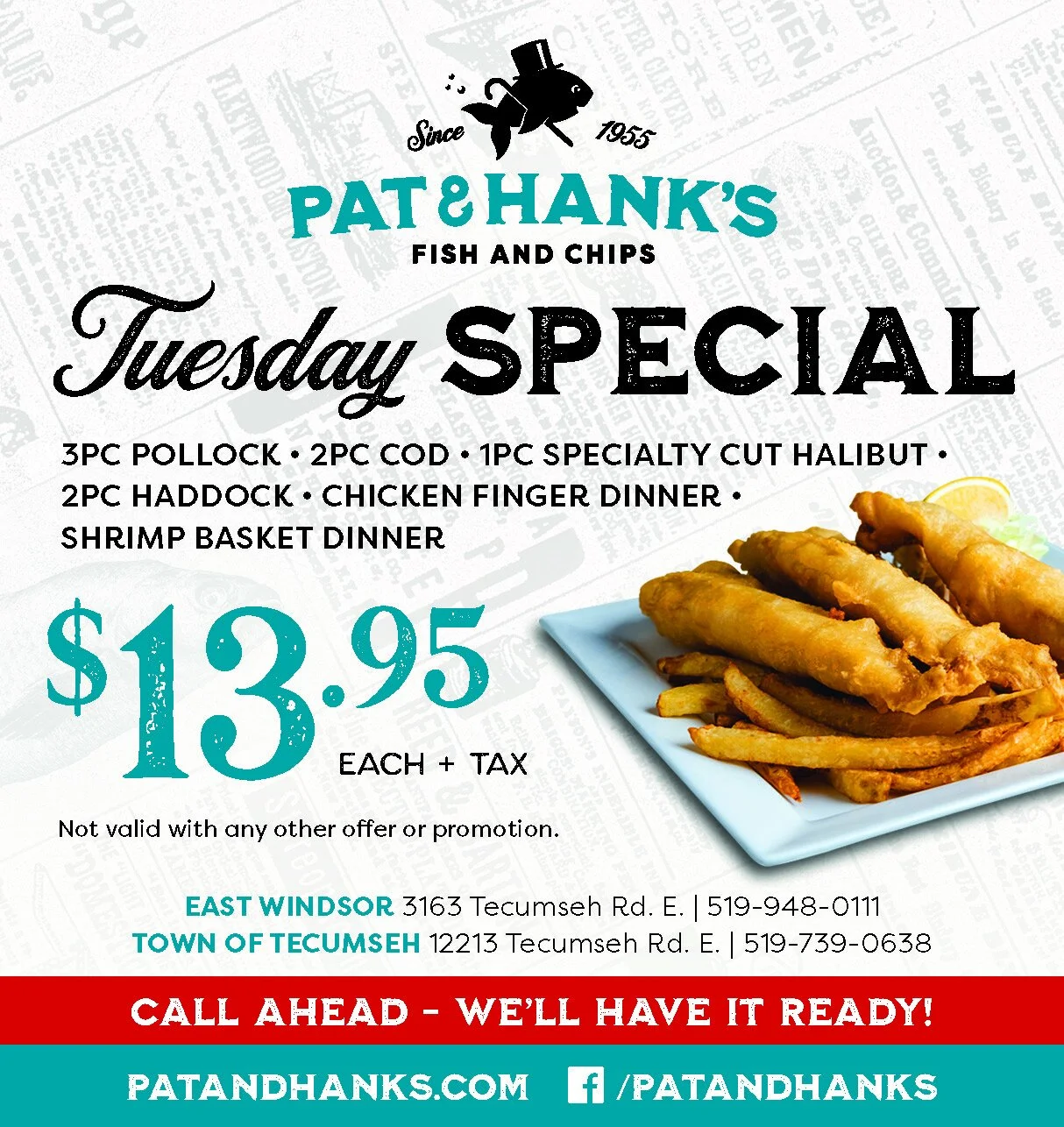 Pat & Hank's Fish and Chips