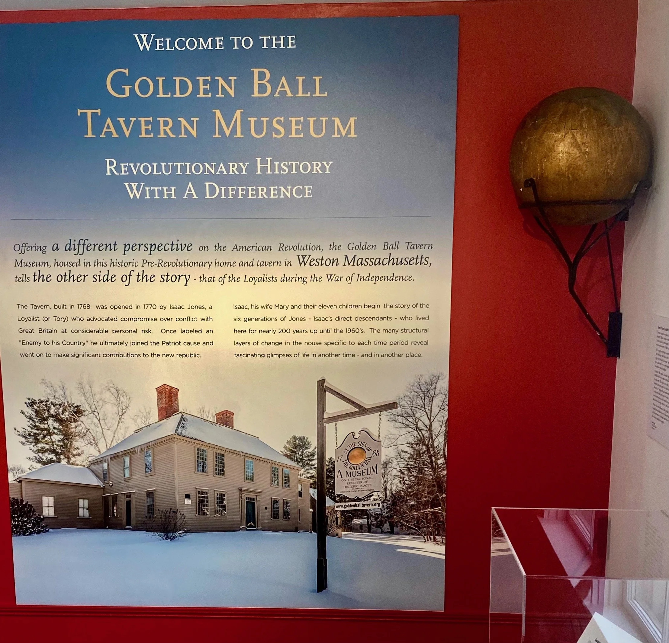 Monthly News from the Golden Ball Tavern — Golden Ball Tavern Museum