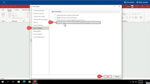 How to Enable Macros in Microsoft Access — Virtual Cloud Desktops for ...