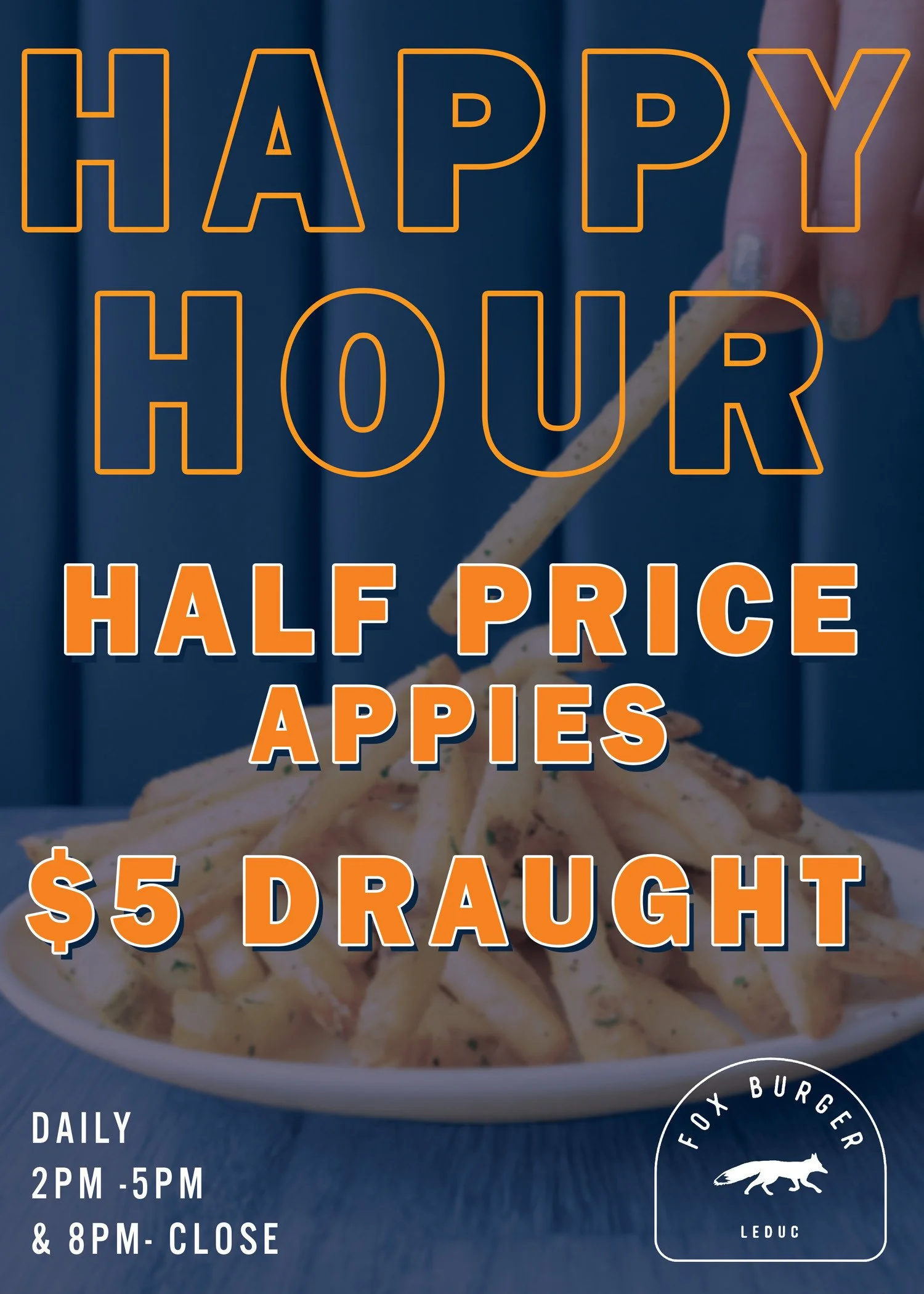 Leduc Menus — FOX BURGER