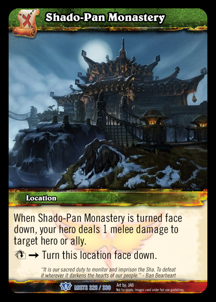 Into the Mists Quests and Locations — World of Warcraft TCG Reborn