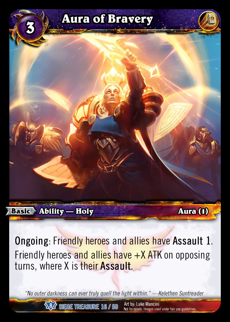 Siege Treasure — World of Warcraft TCG Reborn