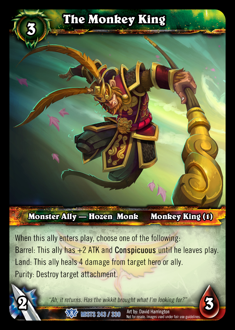 Into the Mists Monster Allies — World of Warcraft TCG Reborn