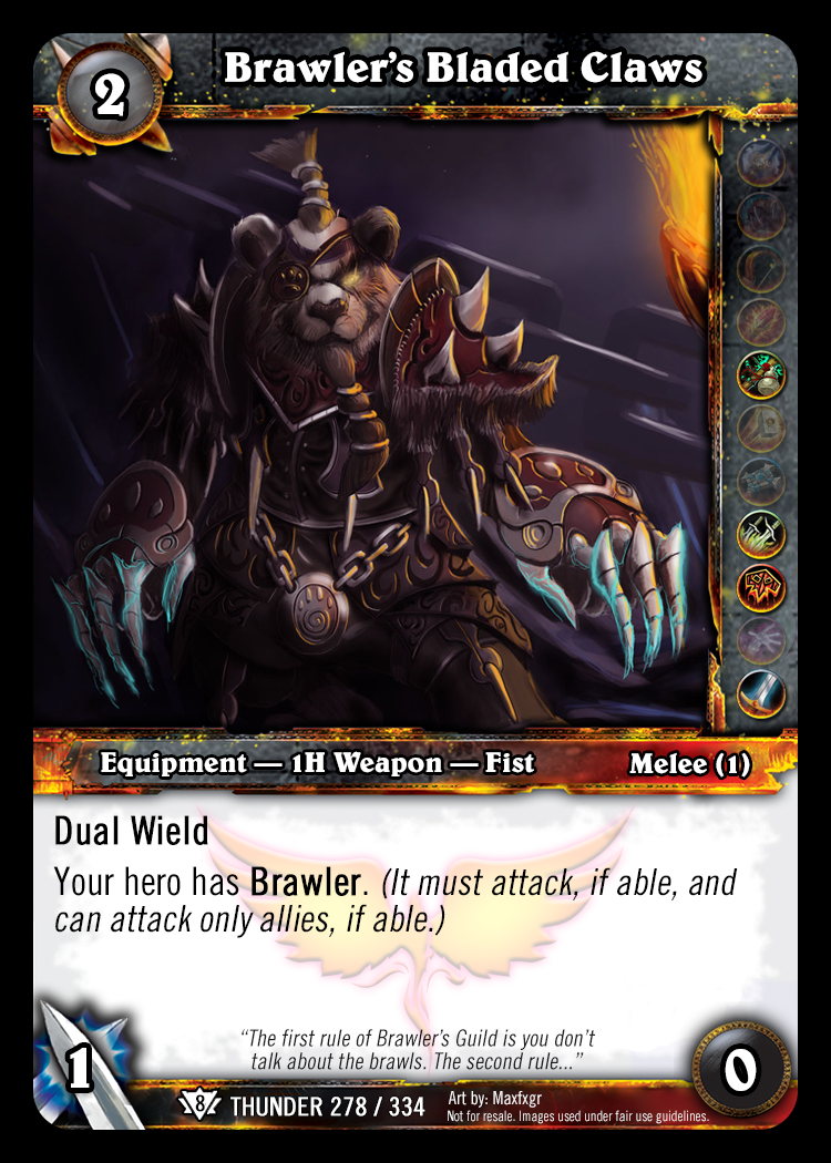 Echoes of Thunder Equipment — World of Warcraft TCG Reborn