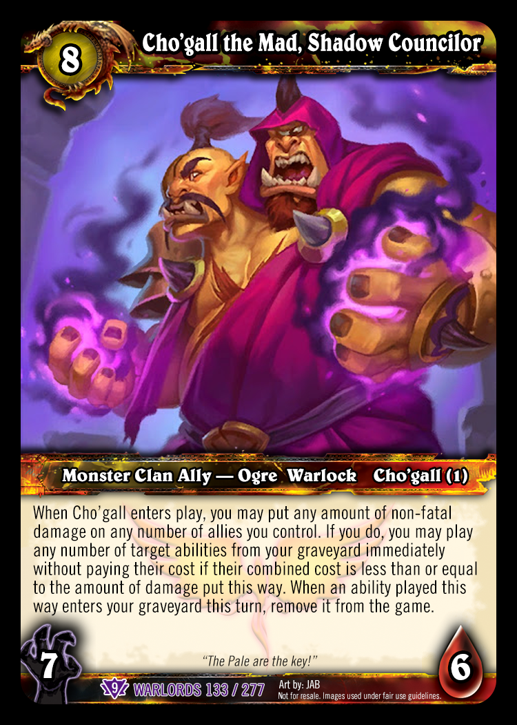 Warlords Clan Allies — World of Warcraft TCG Reborn