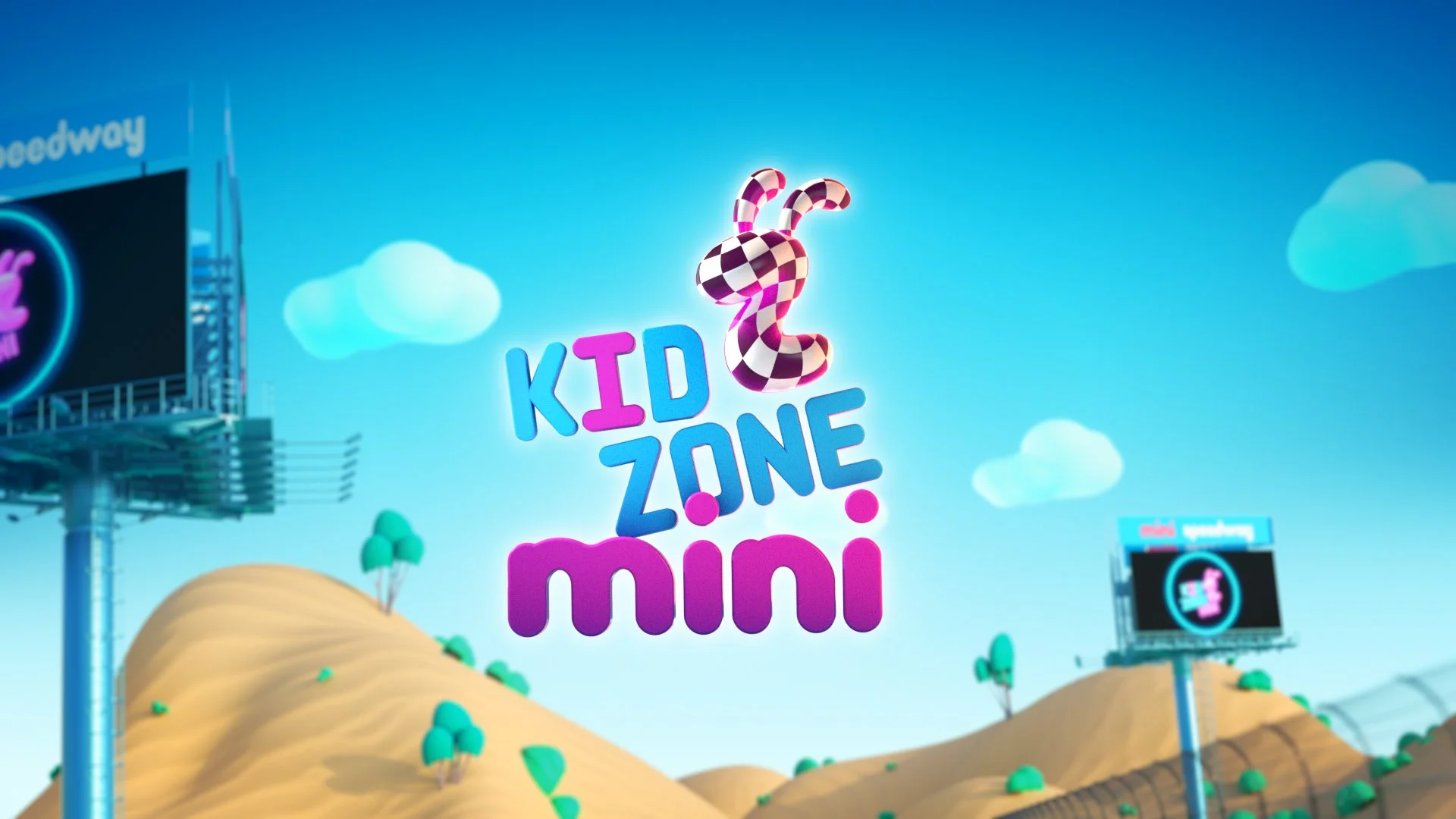 Kidzone Race ident — Banzai