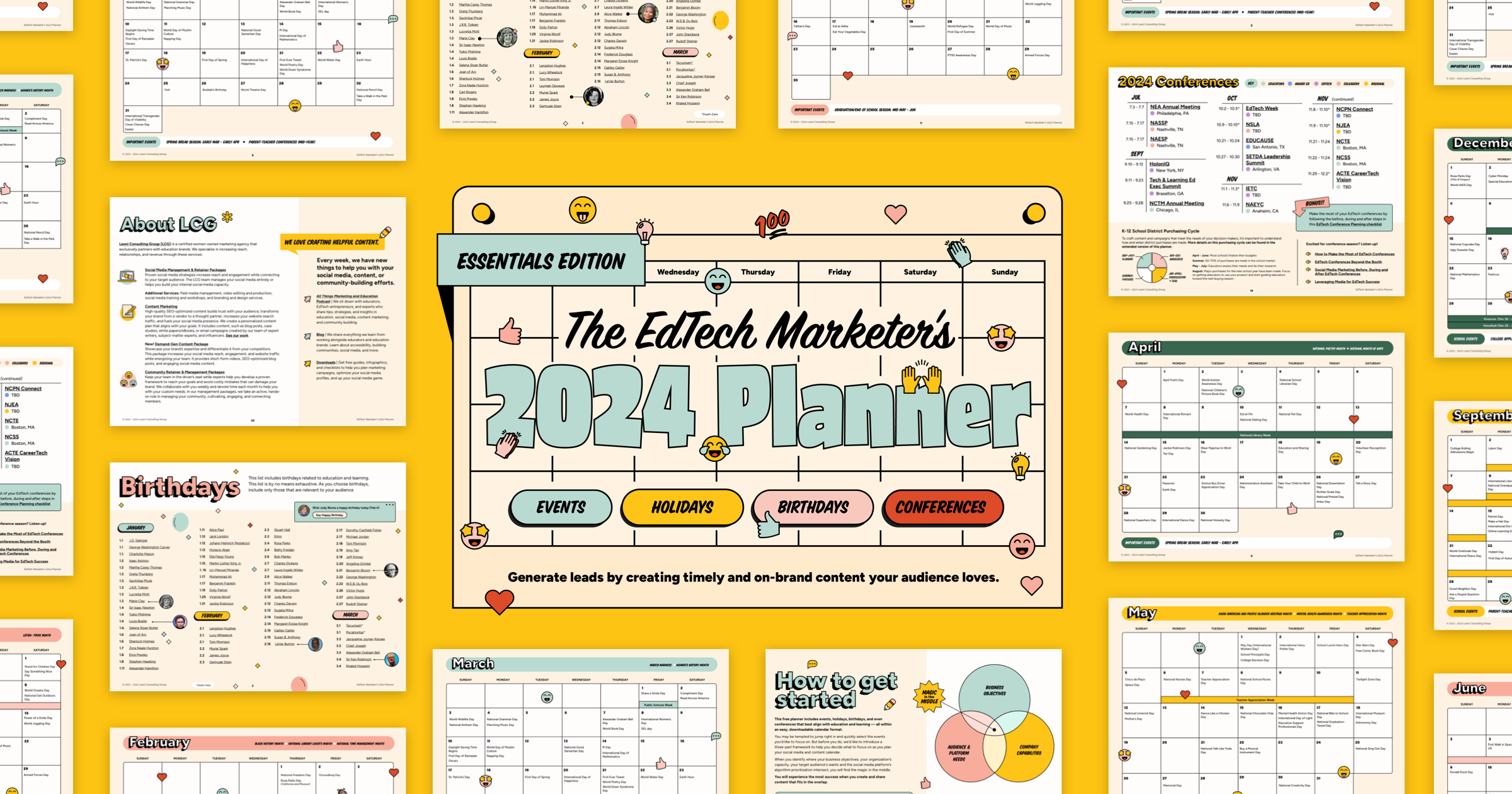 The EdTech Marketer's 2024 Planner