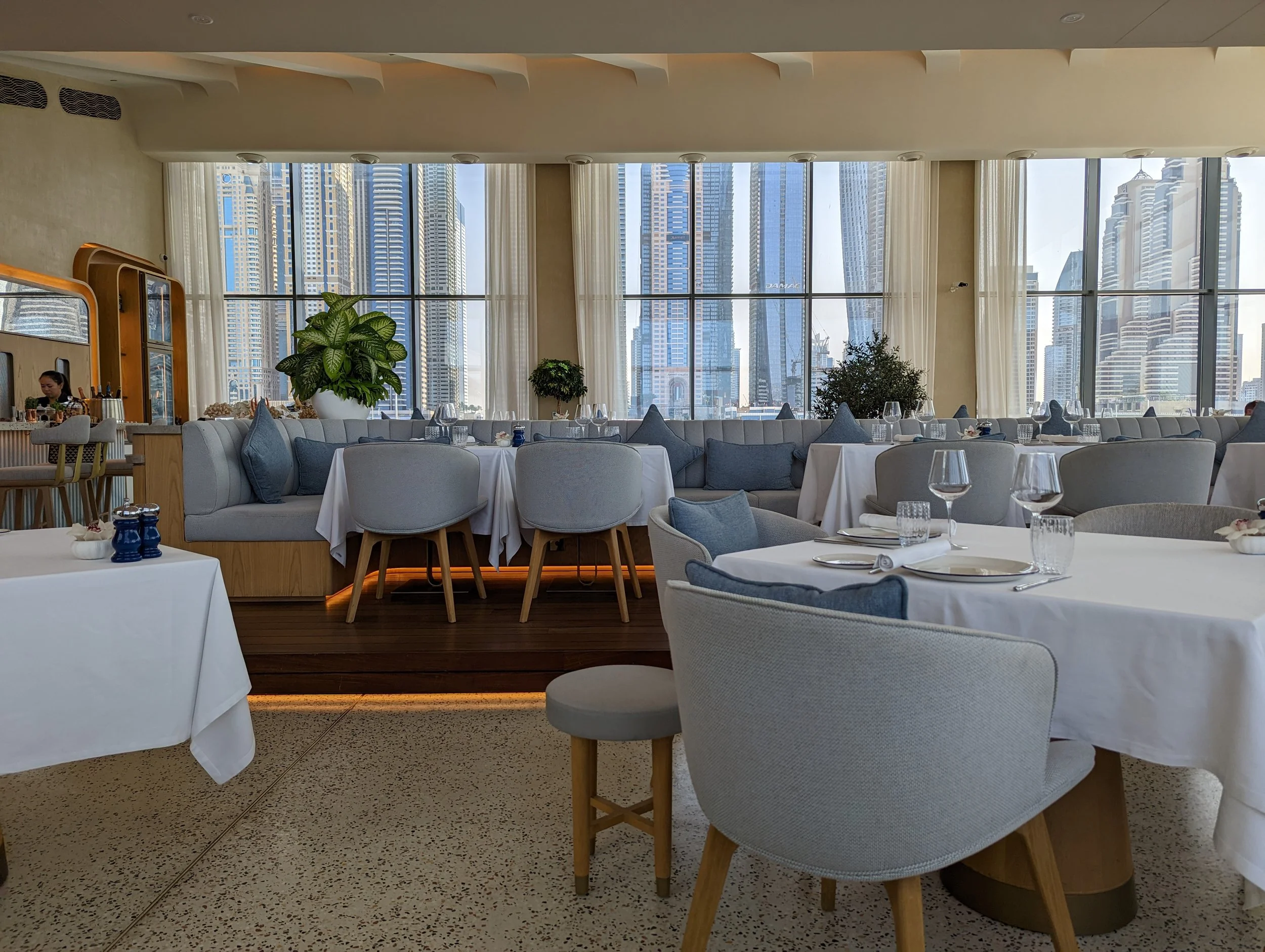 Food Blog | Business Lunch Set | L'amo Bistro del Mare | Dubai Harbour ...