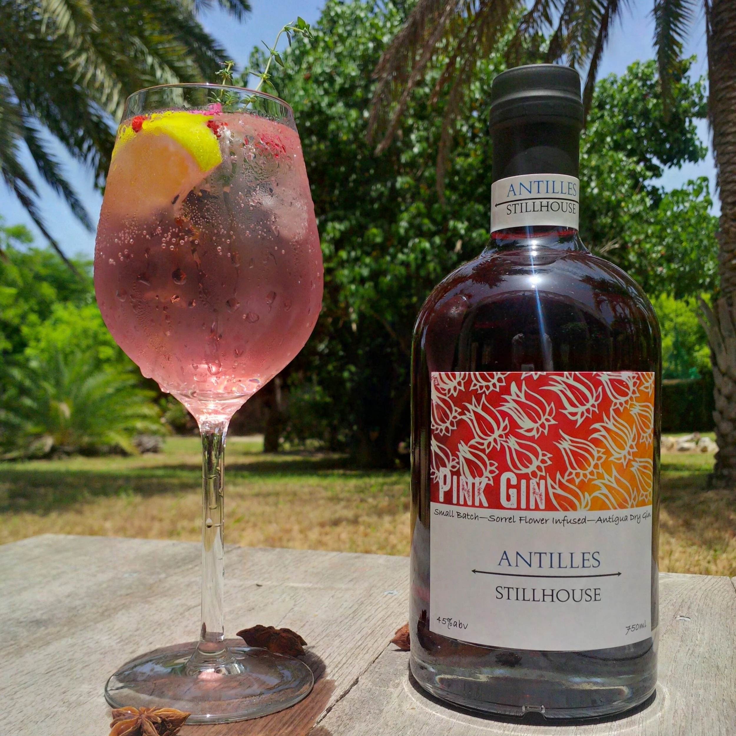 PINK GIN New Release by Antilles Stillhouse — ANTILLES STILLHOUSE
