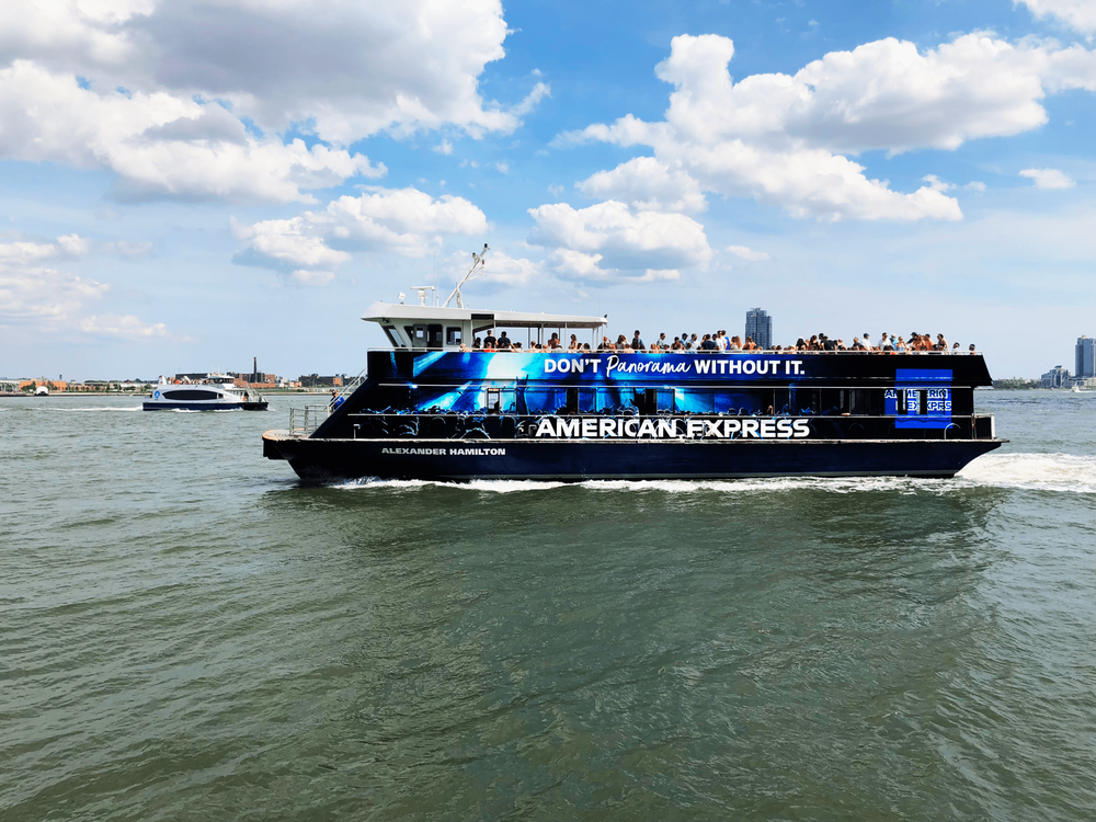 Ferry Advertising Branded Wraps — OUTDOOR SOLUTIONS GROUP NY Ferry ...