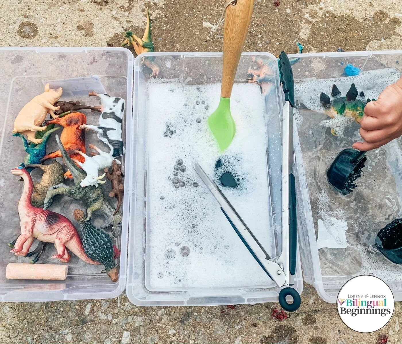 Animal Washing Station Sensory Activity for Toddlers and Preschoolers ...