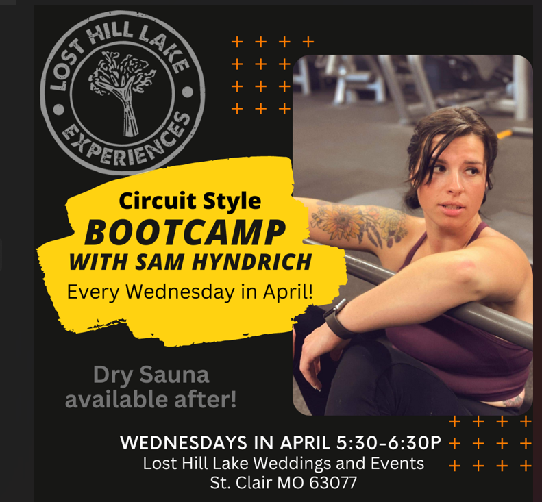 Circuit Style Bootcamp w/ Sam Hyndrich — Lost Hill Lake