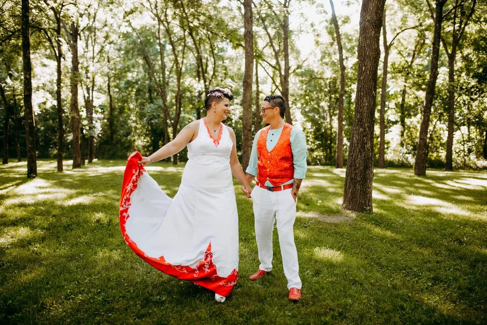 Angela and Christina's Dreamy Wedding Escape at Lost Hill Lake — Lost ...