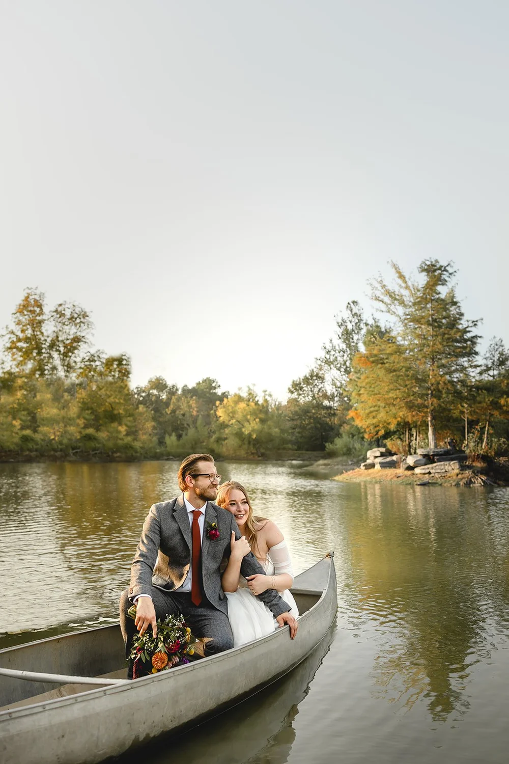 Bekah and Tony Say 'I Do' to Lost Hill Lake's Walnut Wedding Package ...