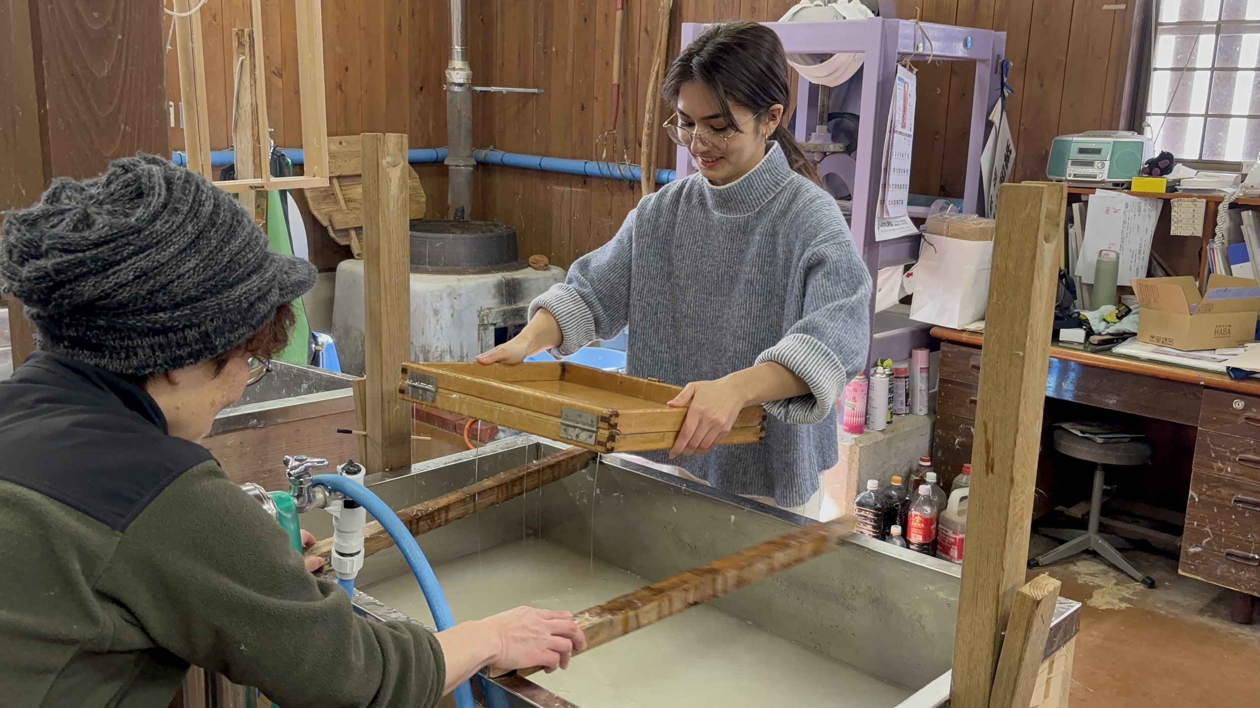 Japanese conservation techniques - from Northern Japan to North London ...