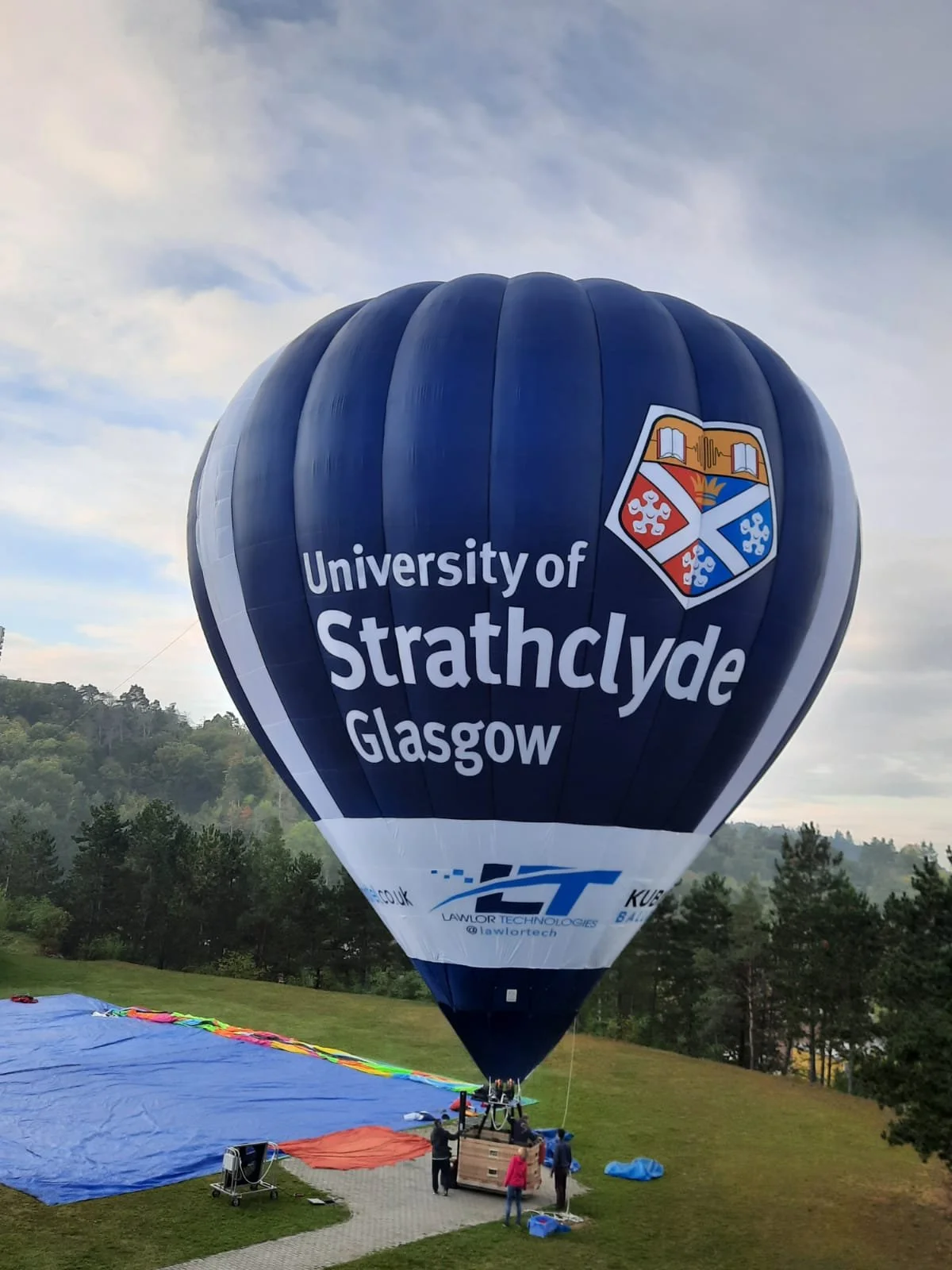 Strathclyde University has lift off — Kubicek Balloons UK