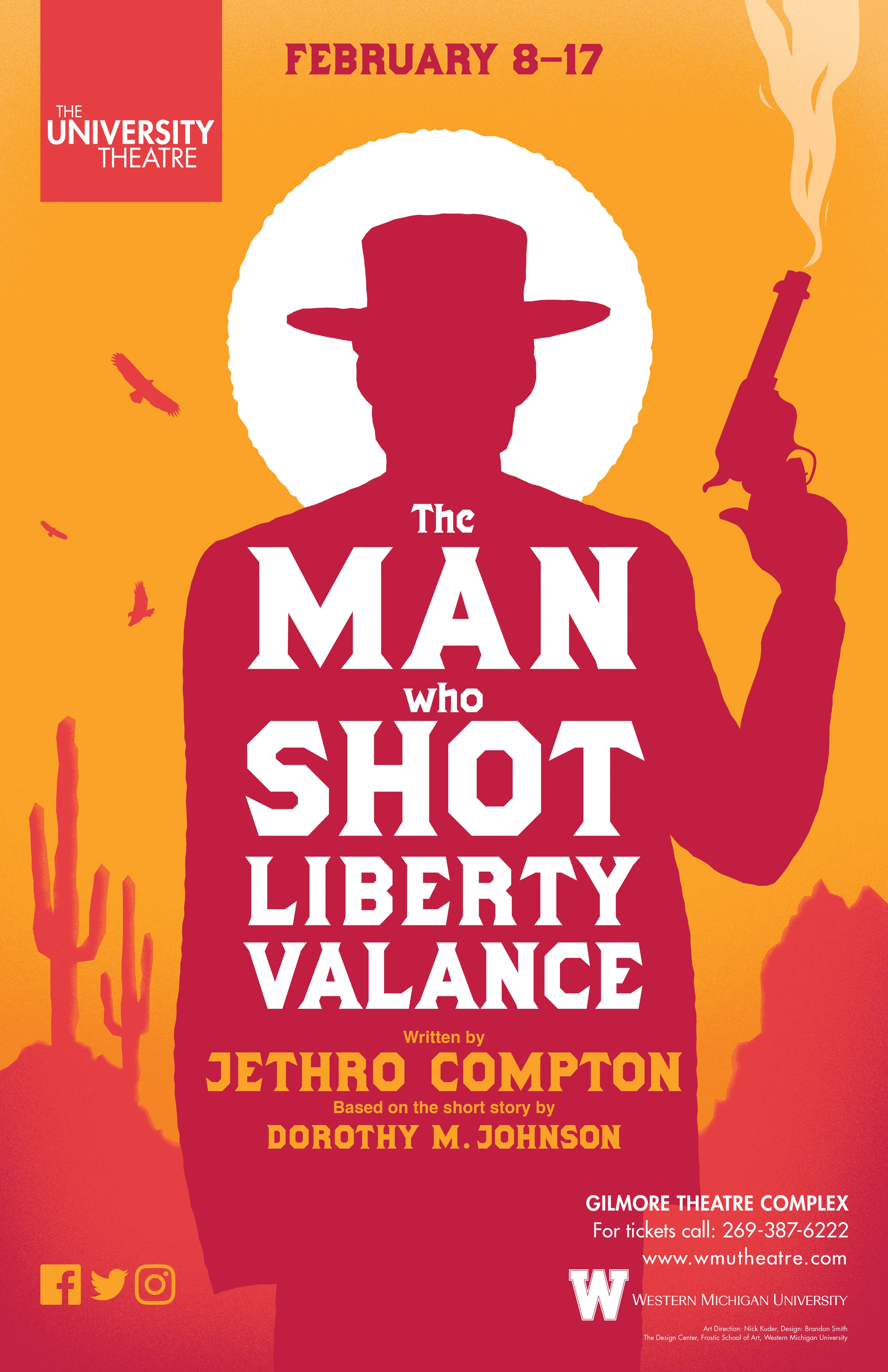 The Man Who Shot Liberty Valance Poster