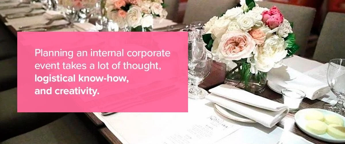Internal Event Ideas for Businesses | B Floral