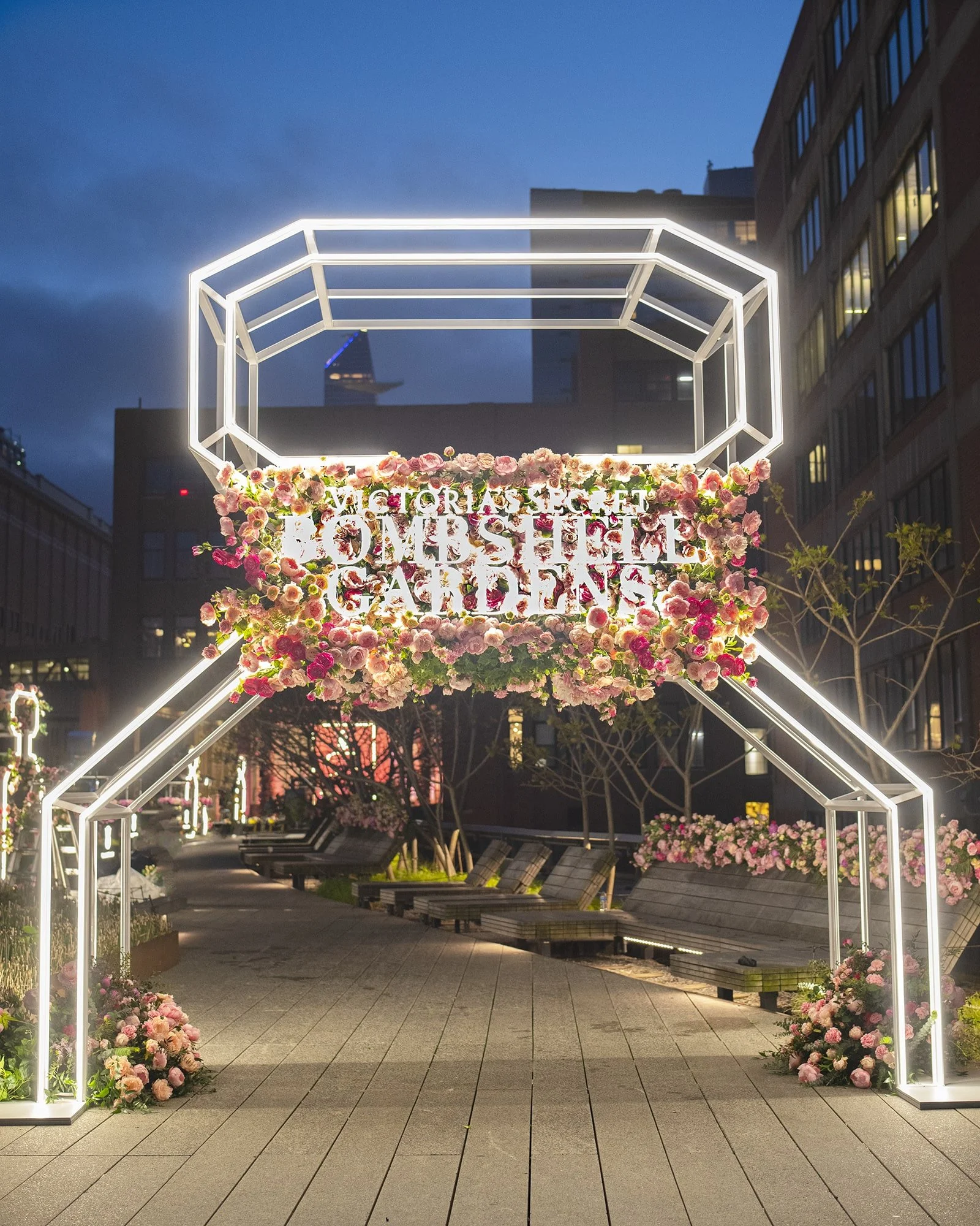 Custom Floral Installations | Branded Flower Walls | B Floral