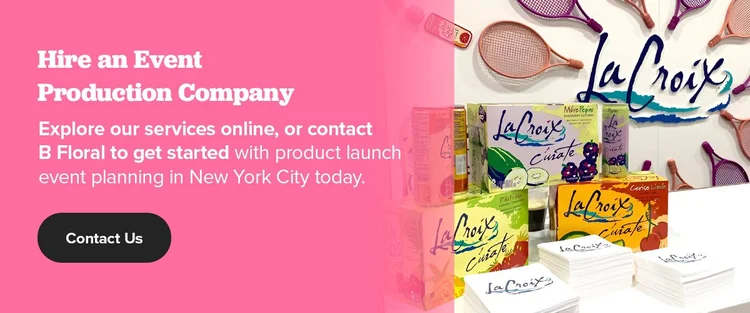 How to Plan a Successful Product Launch Event | B Floral