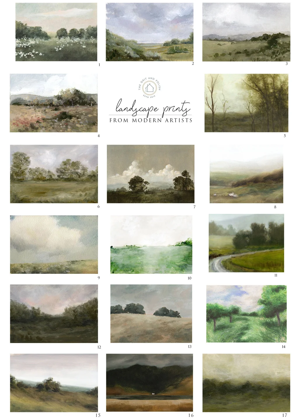 Some of my Favorite Landscape Art Prints — The Grit and Polish