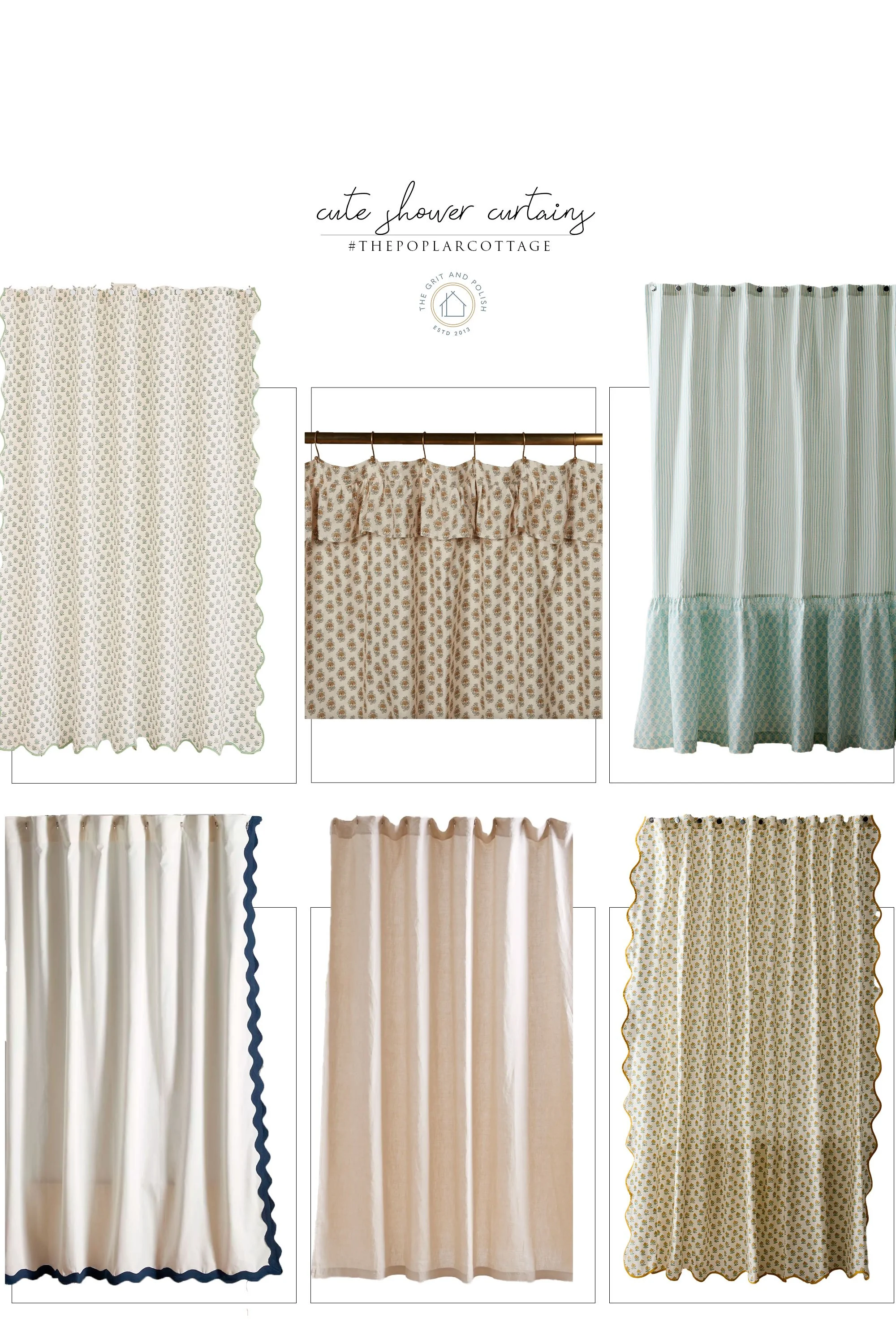 Yup, We're Using Shower Curtains in lieu of Glass (again!) — The Grit ...
