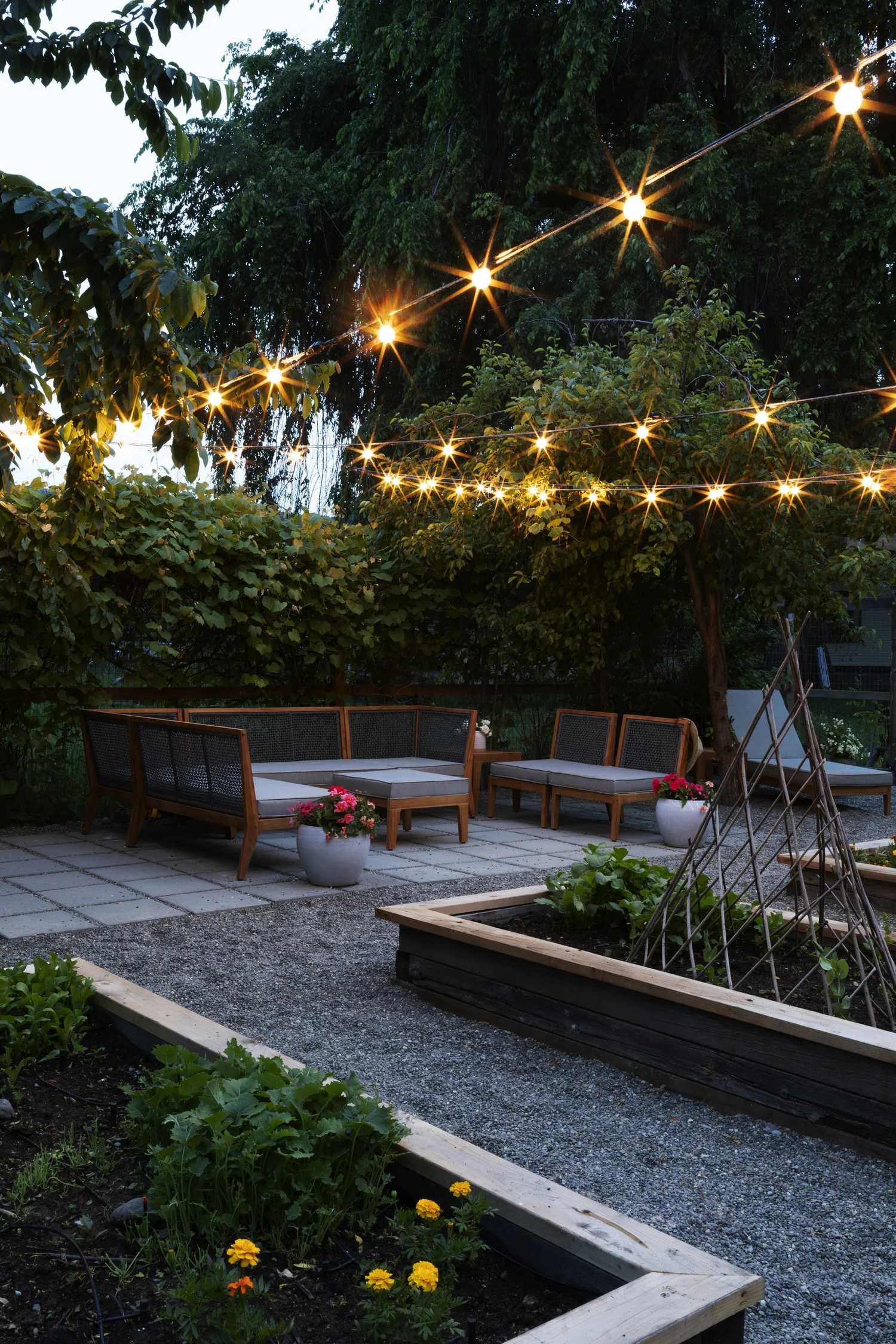 A Tour of Our Garden at Night — The Grit and Polish