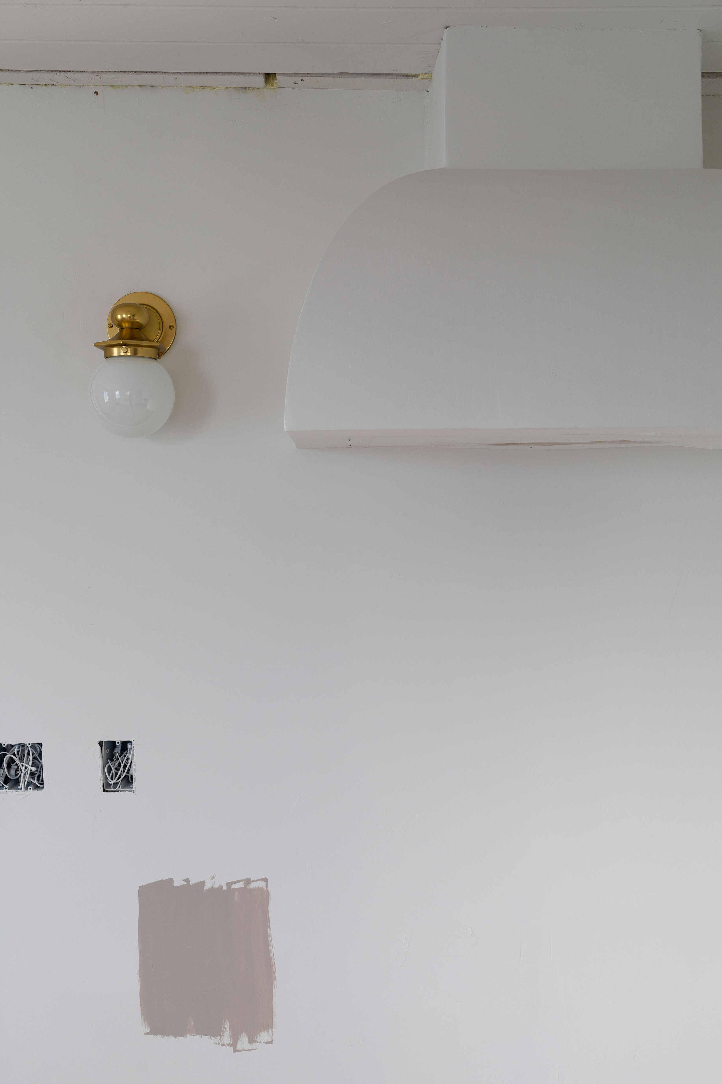 DIY How to Build a Curved Plaster Hood Vent — The Grit and Polish