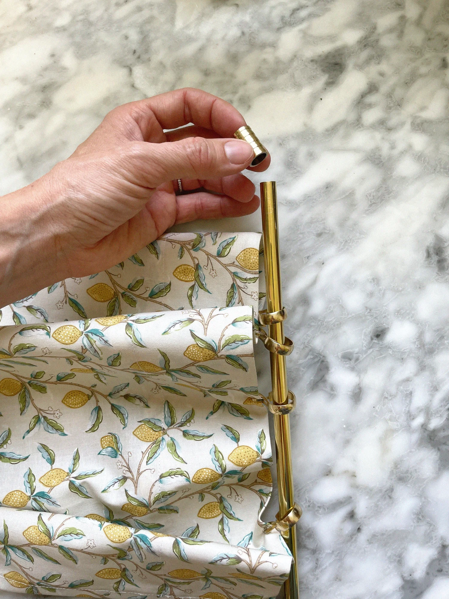 DIY Cafe Curtain — The Grit and Polish