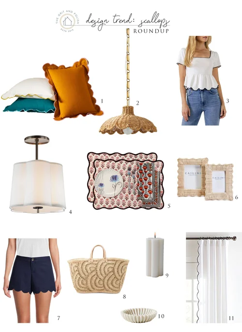A Design Trend I'm Loving :: Scallops — The Grit and Polish